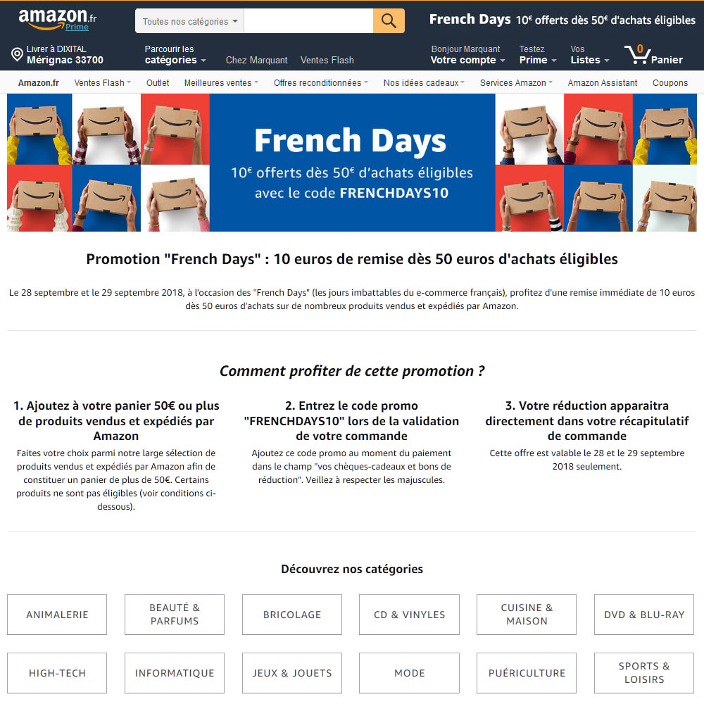 Amazon-French-Days-2018 - BXNXG - Actualité, Bons Plans, Tests produits ...